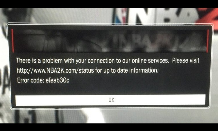NBA 2K Error Code EFEAB30C Xbox One - Comprehensive Solutions to Get ...