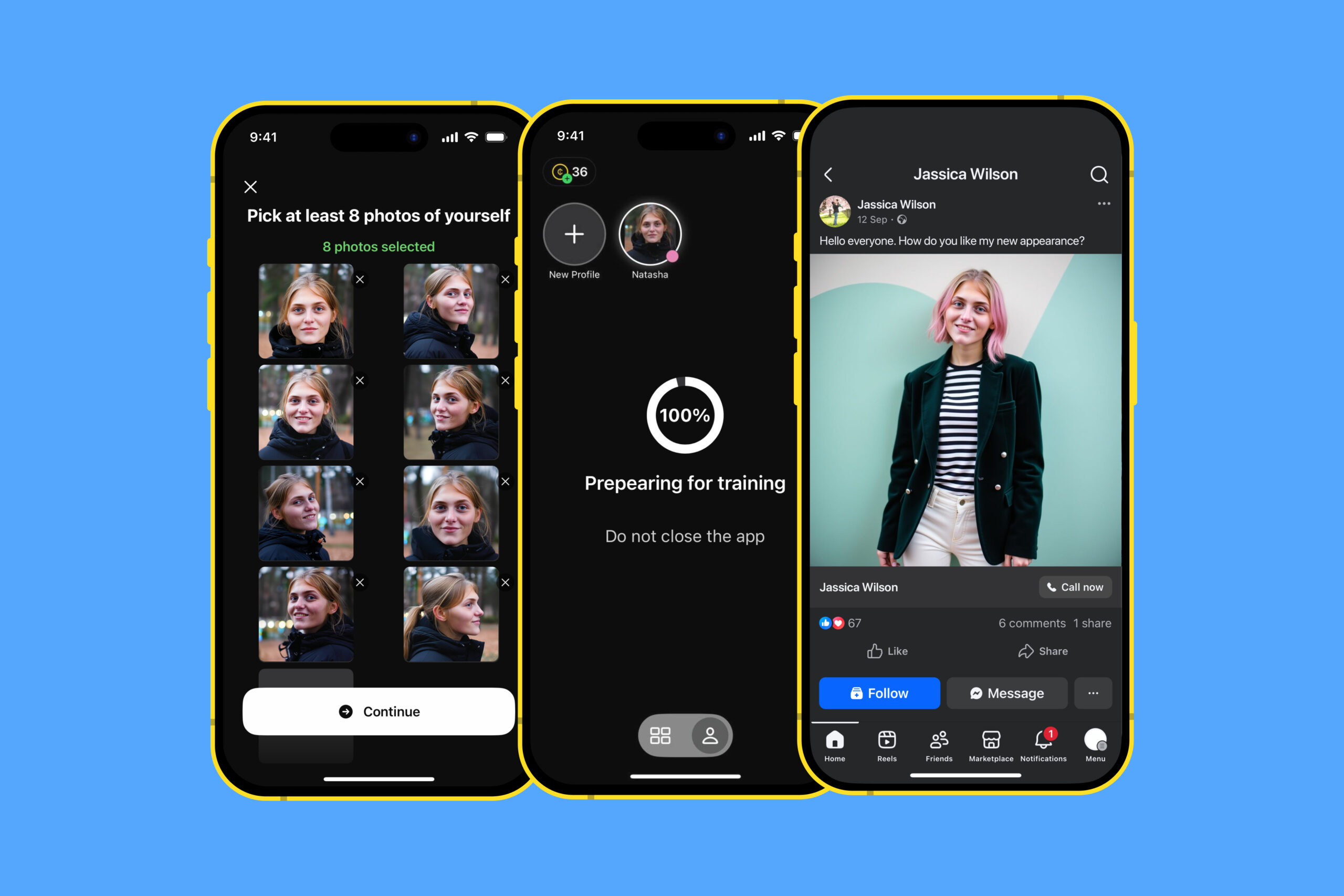 Generate Stunning Facebook AI Photos | Eltima AI Headshot Generator App