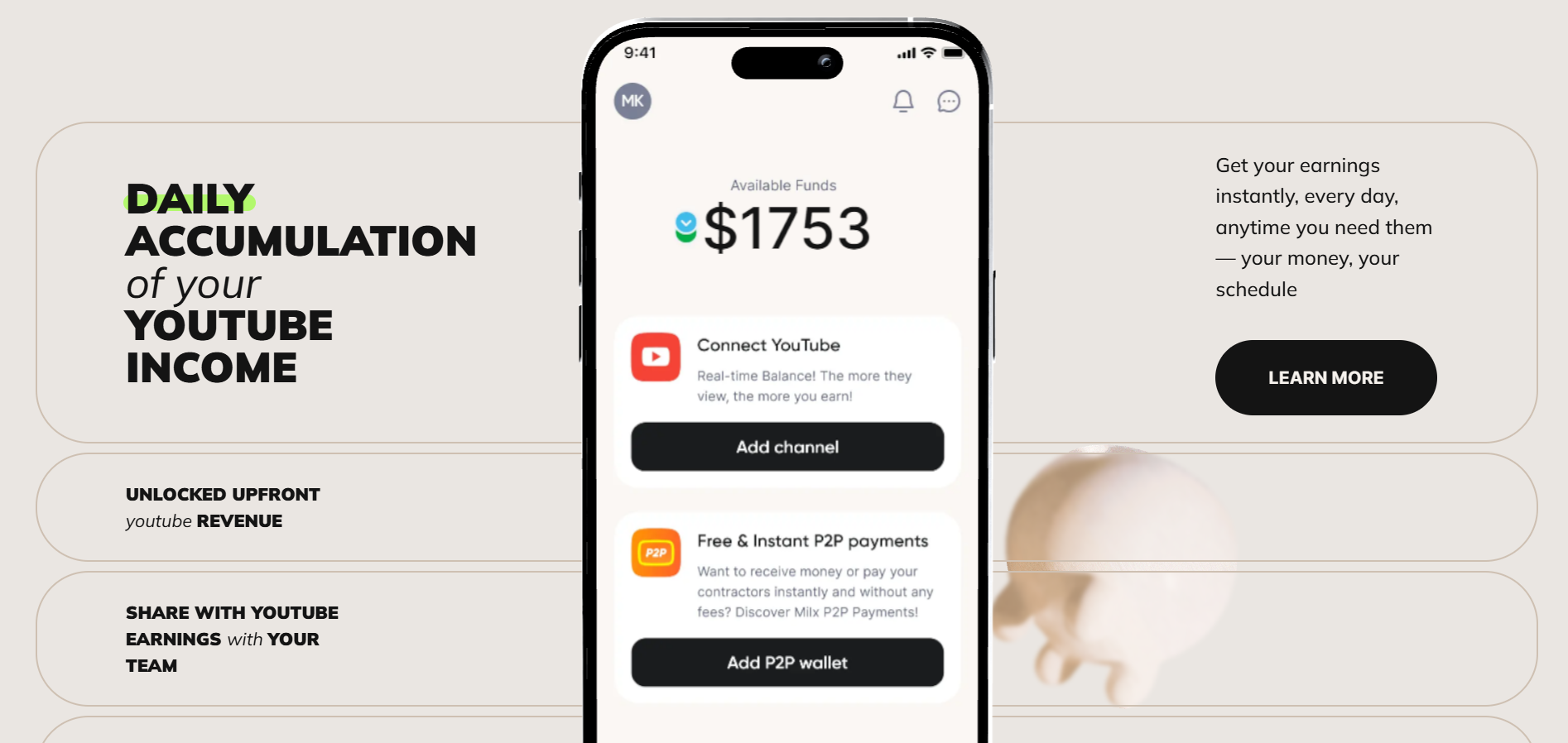 Why MilX Is The Easiest Way To Manage Your YouTube Earnings
